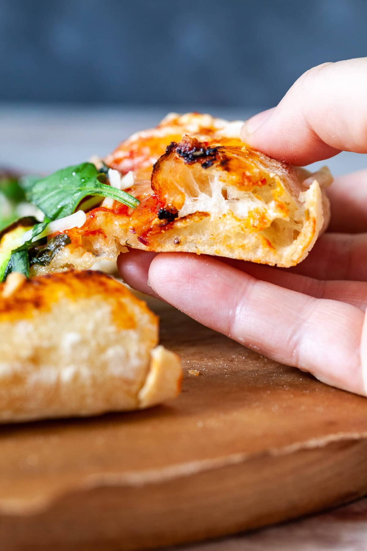 Easy Slow-Rise Overnight Pizza - Vibrant plate